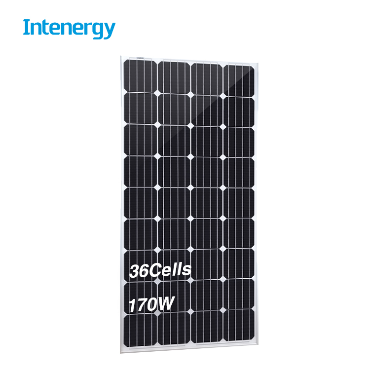 Intenergy Latest Customized 170 Watt Monocrystalline Solar Panels - Buy ...